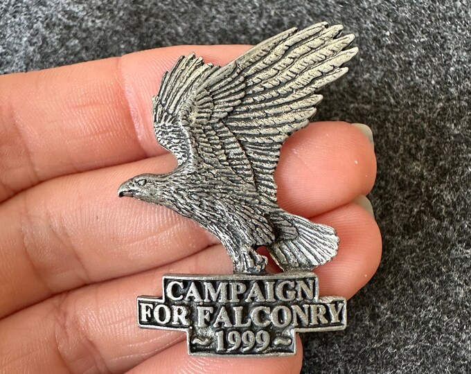 1999 Campaign for Falconry Bird of Prey Falcon Bird Handling A R Brown ...