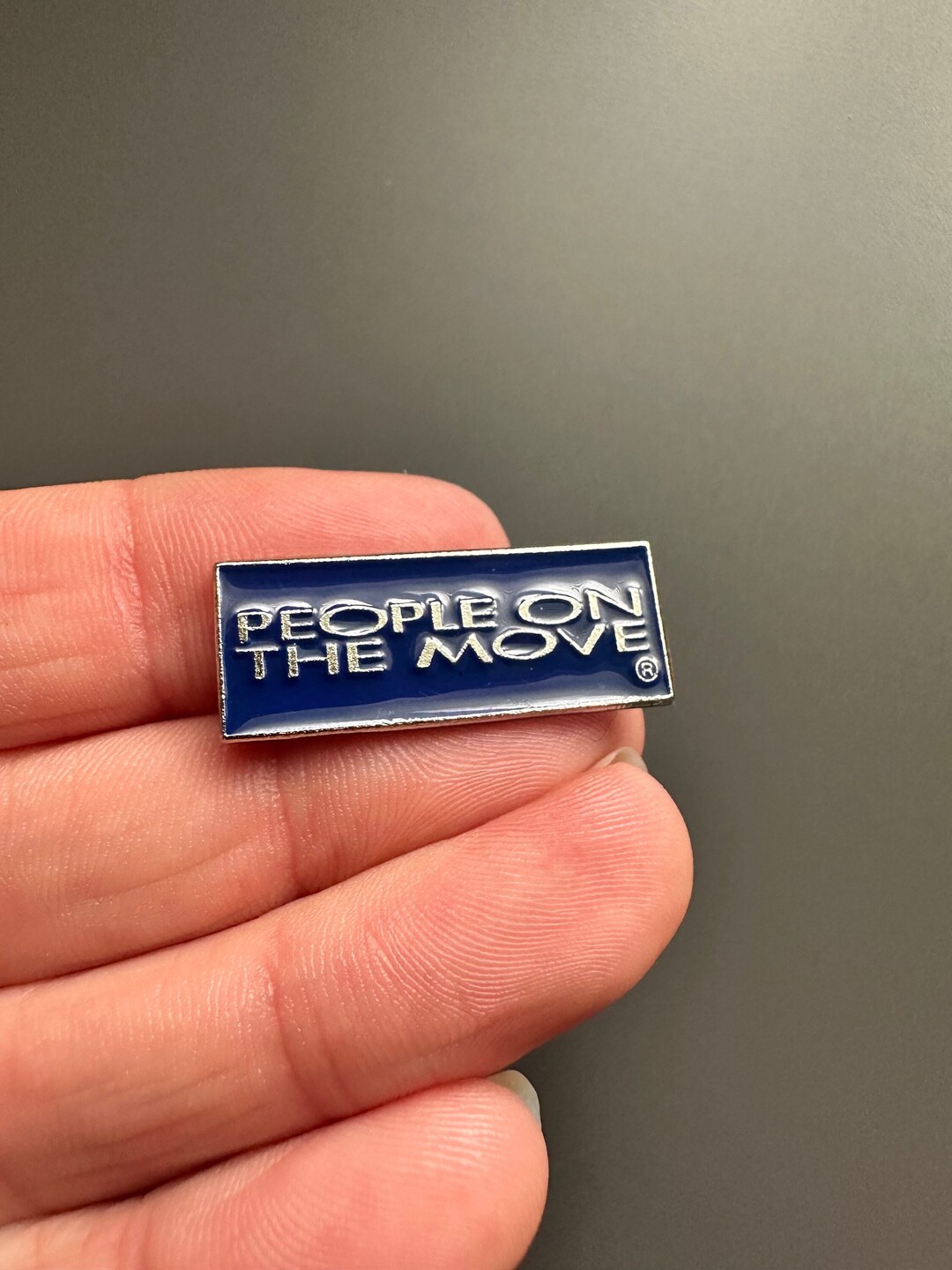 Vintage Kappa 1990s People on the Move Logo Symbol Enamel Lapel Pin ...