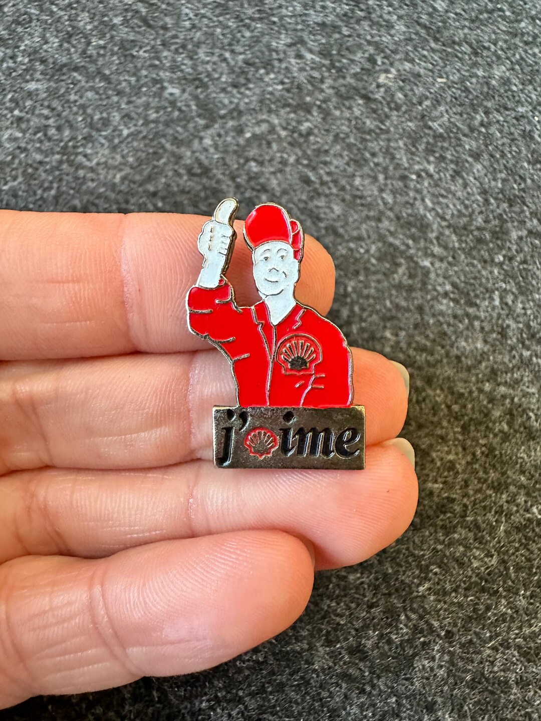 1990s Shell J'aime Service Man Employee Refueler Oil Fuel Car ...