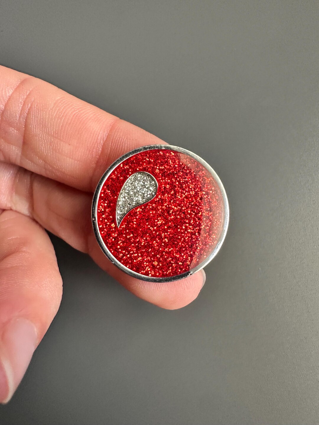 2017 Glittery Red Nose Enamel Lapel Pin Badge Brooch Comic Relief - Etsy