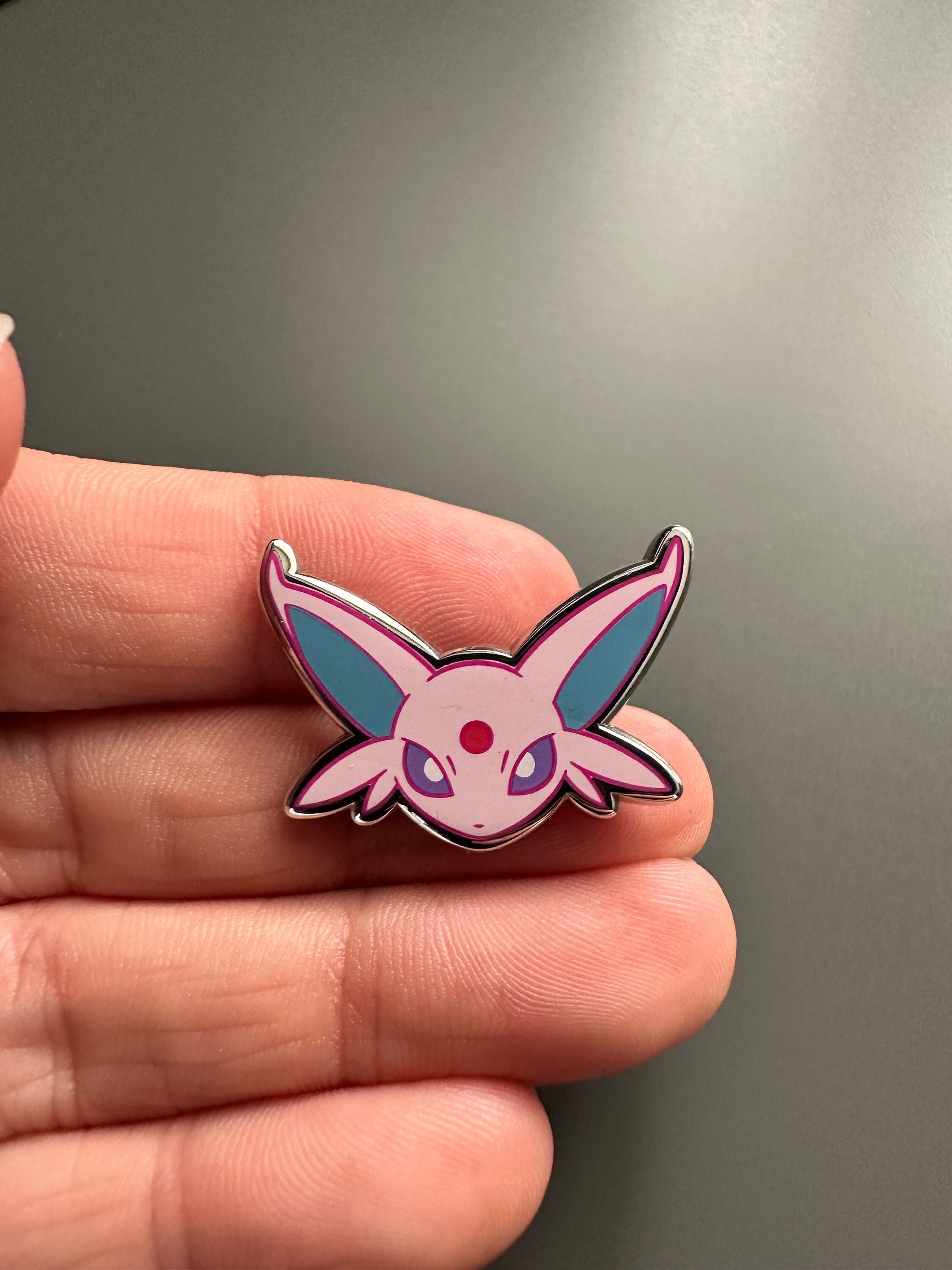 Pokèmon Official Espeon Mini Pin TCG Enamel Lapel Pin Badge Brooch - Etsy