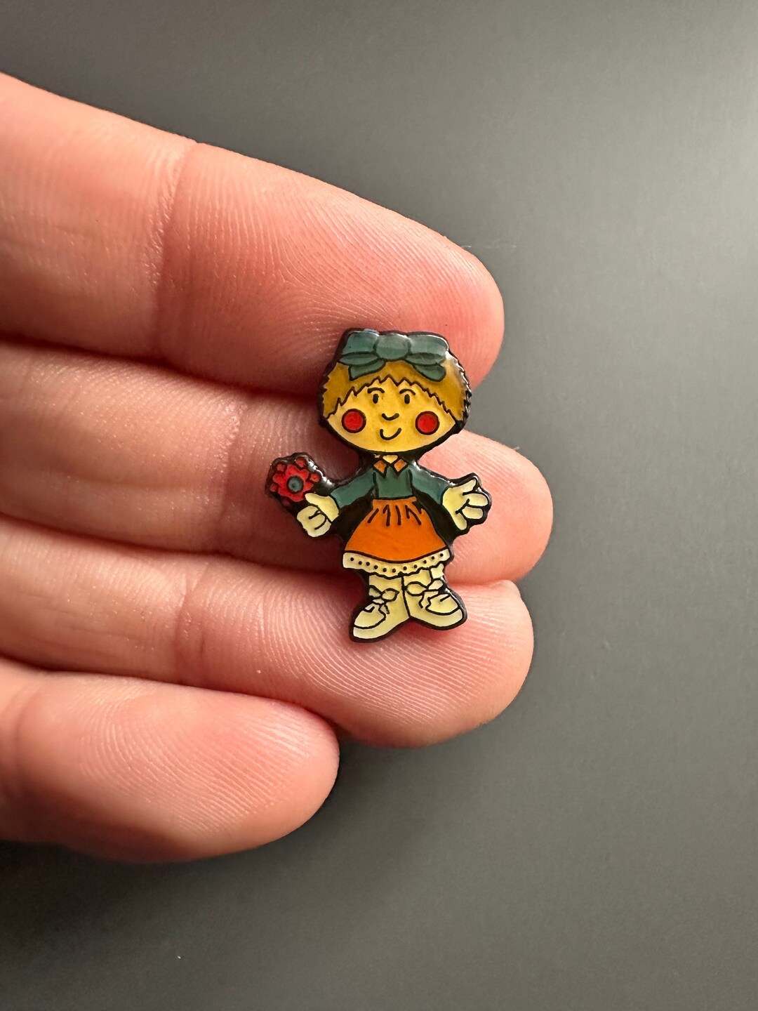Vintage 1998 Magic Roundabout Florence Girl Cartoon Character Enamel ...