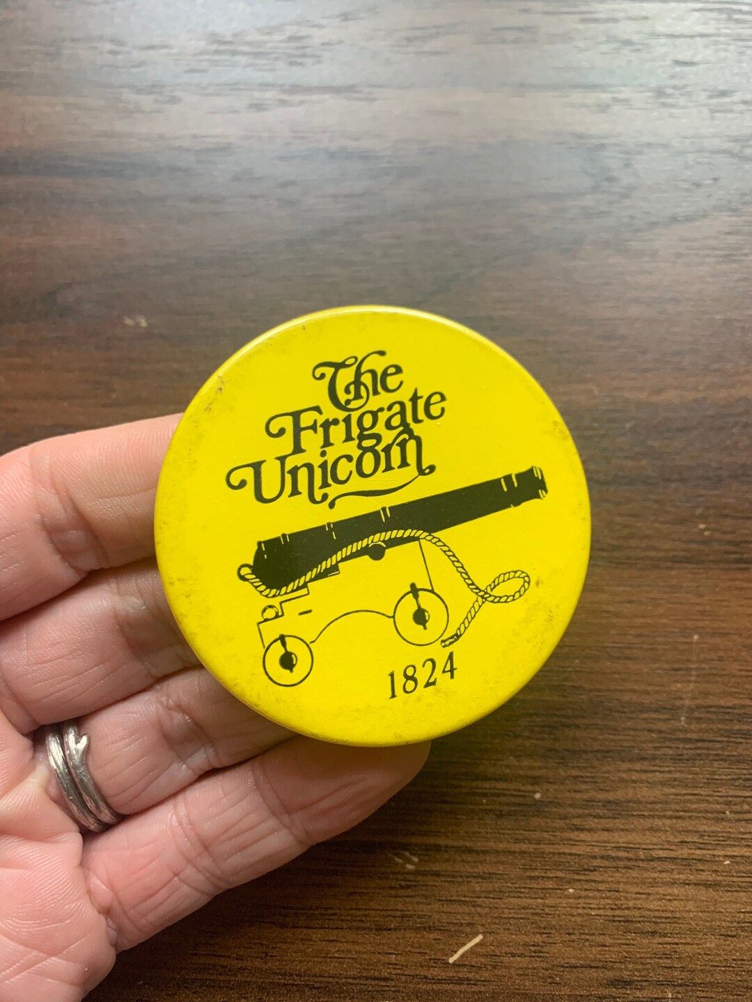 The Frigate H.M.S. Unicorn Vintage 1824 Pin Button Badge From - Etsy