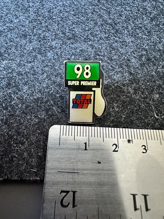 1990s TOTAL oil 98 Super Premier fuel car advertising… - Gem