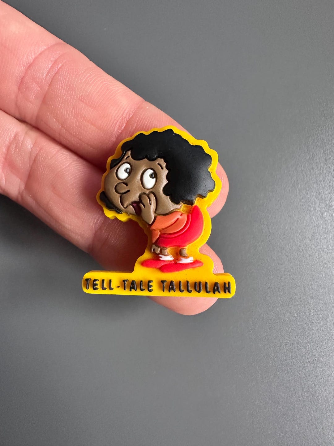 Little Monsters Tell-tale Tallulah Animated TV Character 3D Rubber ...