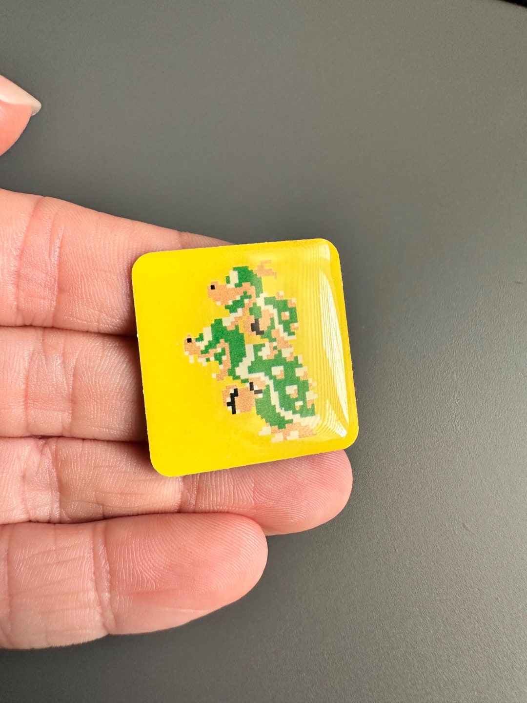 Super Mario Bros Bowser & Bowser Jr. Nintendo Lapel Pin Badge Brooch 8 ...