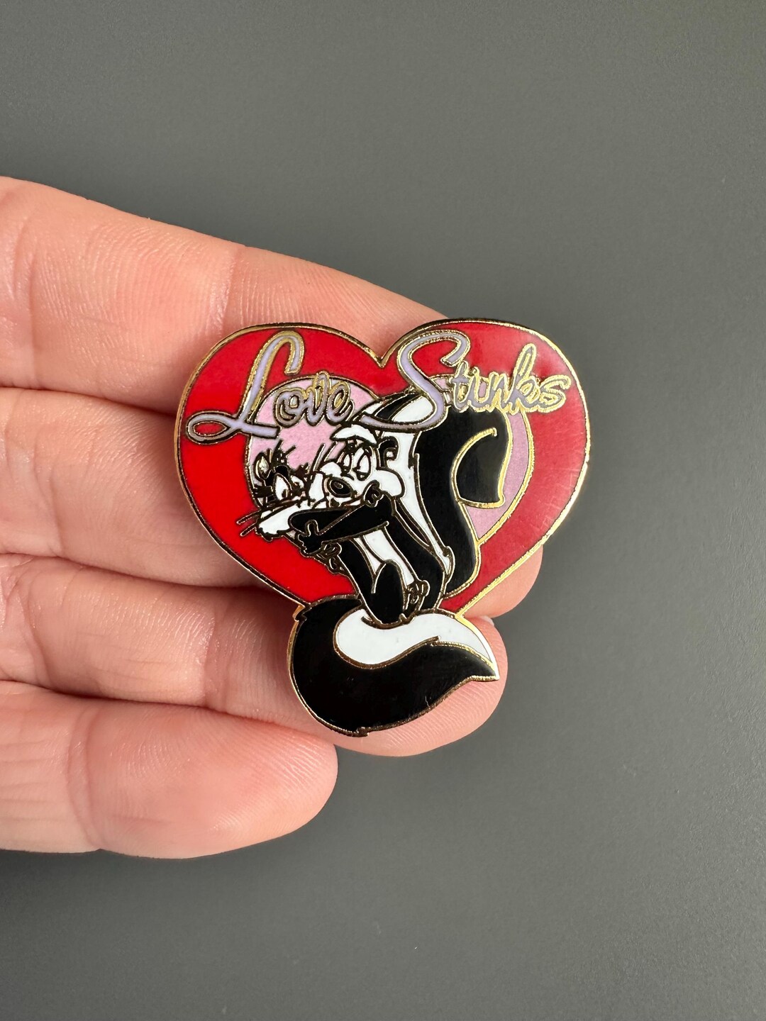 Official 1998 Pepé Le Pew Love Stinks Skunk Warner Bros Looney Tunes ...