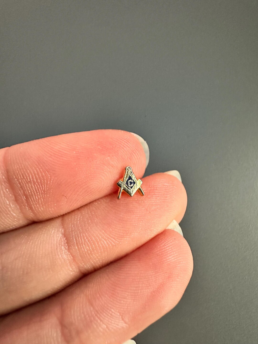 Vintage Tiny Miniature Masonic Logo Square and Compasses Enamel Lapel Pin Badge - Etsy