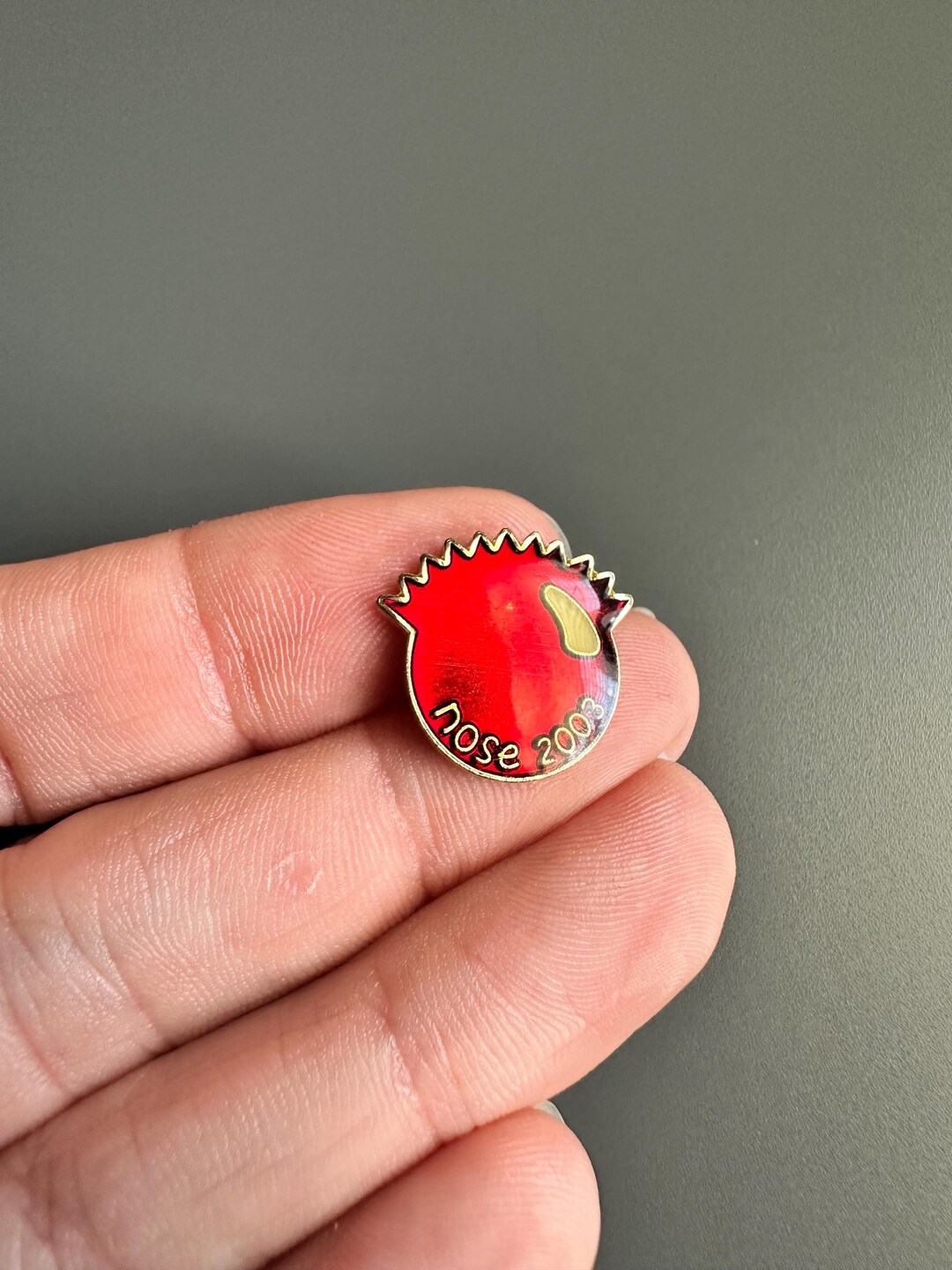 2003 Red Nose Enamel Lapel Pin Badge Brooch Comic Relief - Etsy