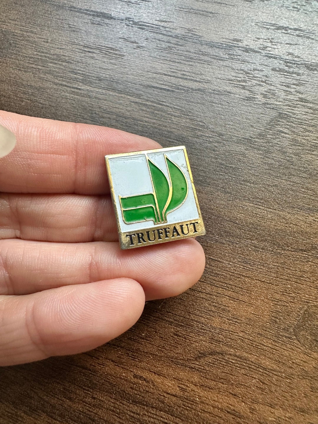 Vintage Truffaut French Brand Advertising Enamel Lapel Pin Badge - Etsy