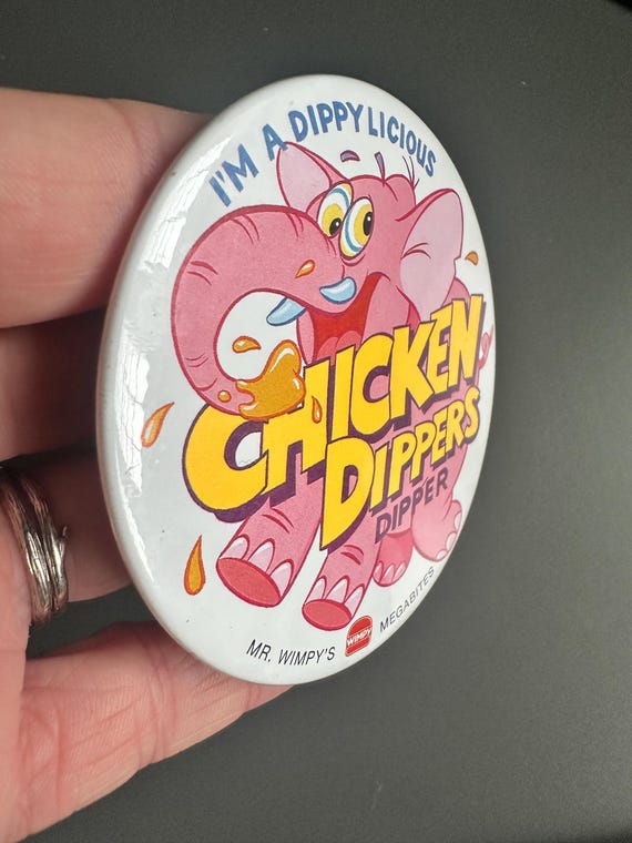 1989 Dippylicious Chicken Dippers Dipper MR. Wimpy Me… - Gem