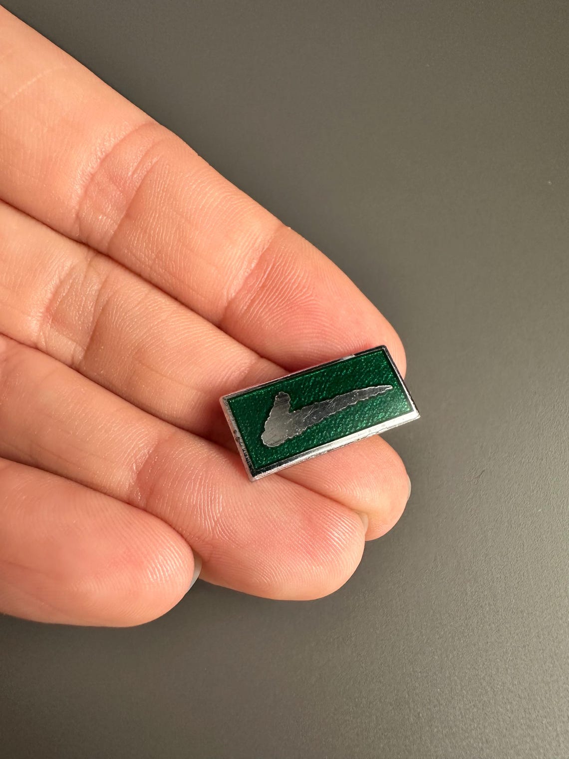 Vintage Green Tick Completed Award Enamel Lapel Pin Badge Brooch - Etsy