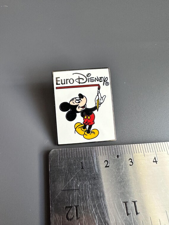 Euro Disney Exclusive Mickey Mouse painting logo art … - Gem