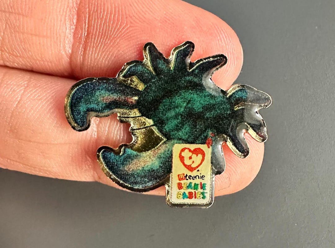 Claude the Crab TY Beanie Teenie Babies Mcdonalds 2000 Official Crew ...