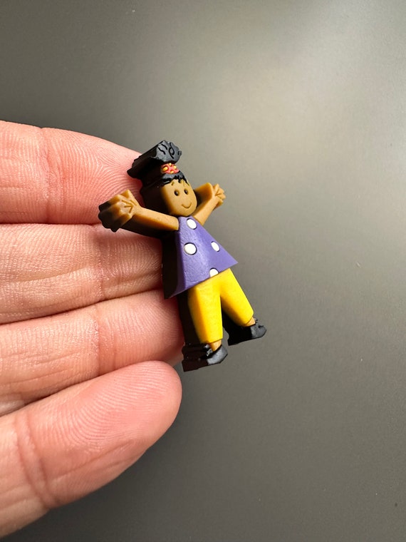 3D style Cartoon Wide arms open, hug, wave, happy che… - Gem