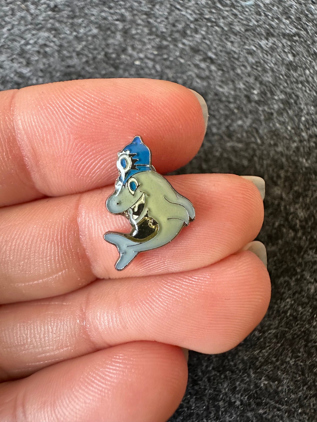 Police Shark Animal Wearing a Police Officers Hat Uniform Enamel Lapel ...