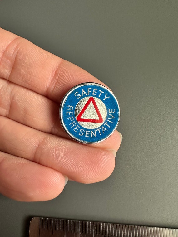 Vintage safety representative member - Gem