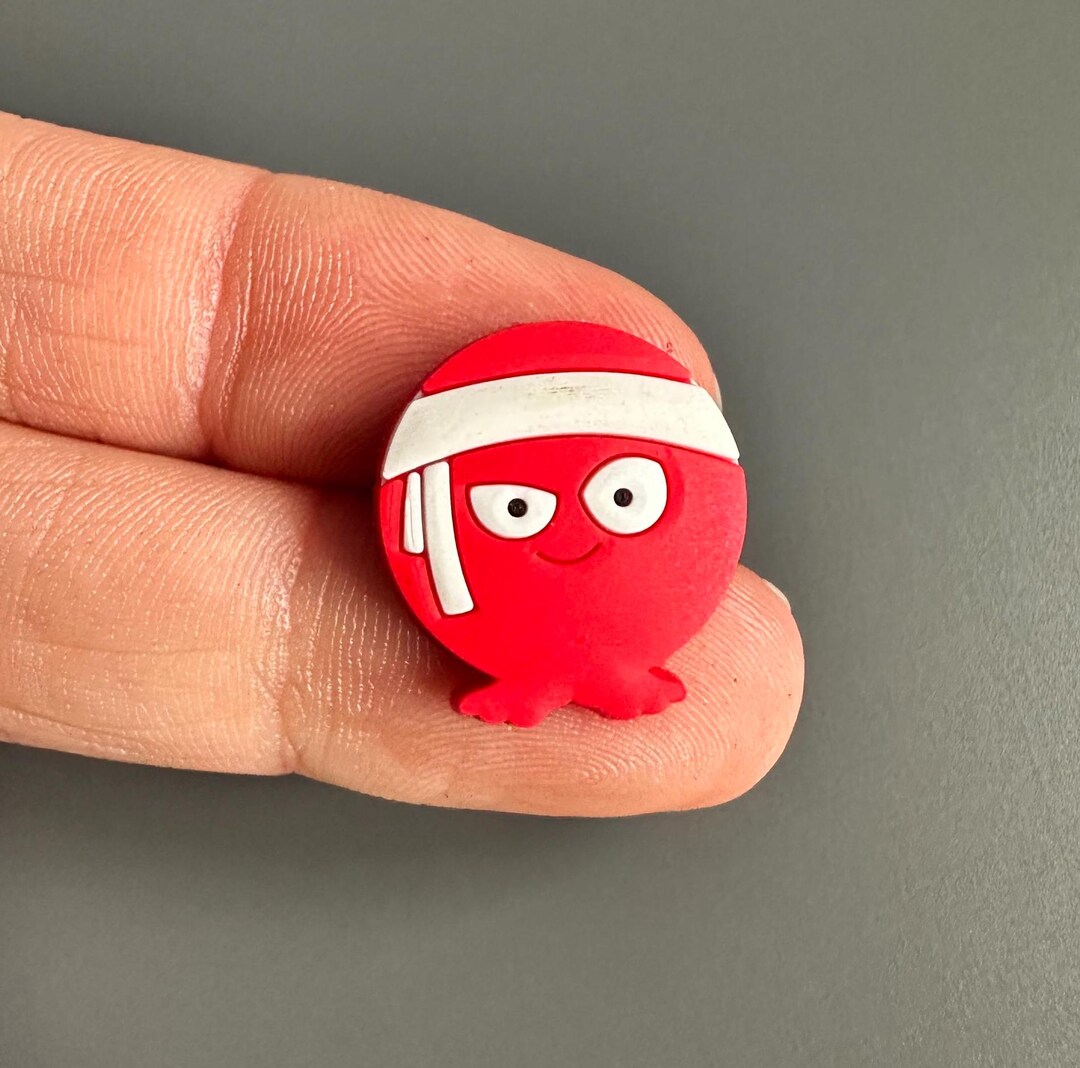 Karate Konk Rubber Red Nose Day Lapel Pin Badge Brooch - Etsy