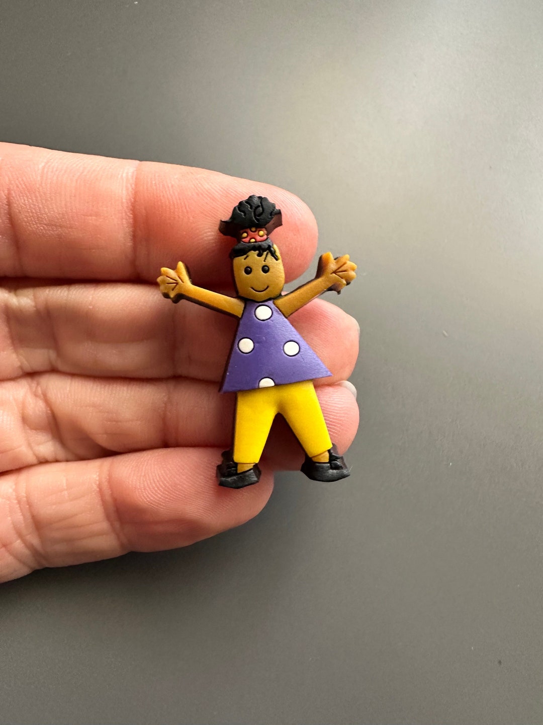 3D Style Cartoon Wide Arms Open, Hug, Wave, Happy Cheer Small Girl ...