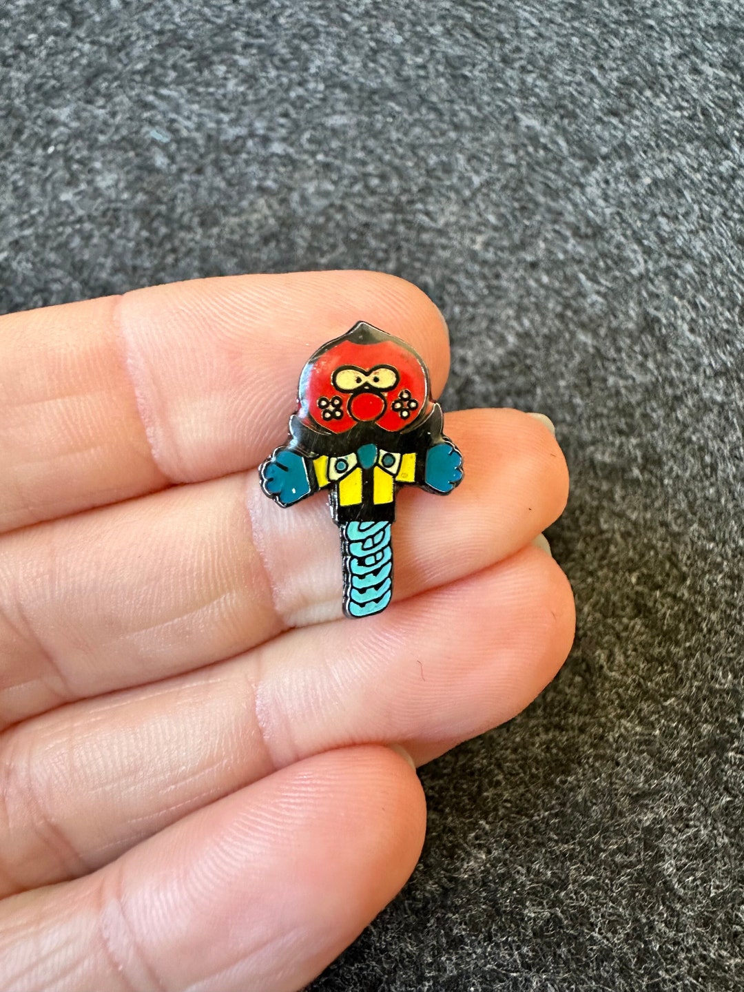 Vintage Magic Roundabout Zebedee Cartoon Character Enamel Lapel Pin ...