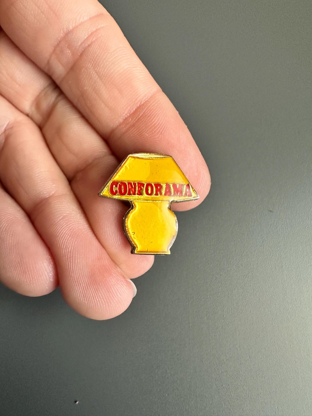 Conforama Yellow Table Lamp Light Department Furniture Store Saint ...