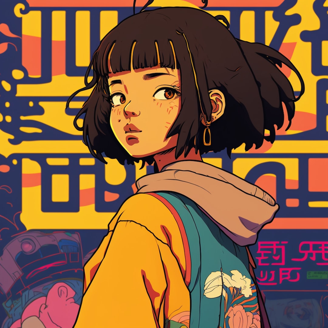 Anime Girl, Spirited Away, Pop Art, Hip Hop Fashion - Popfusion Digital ...