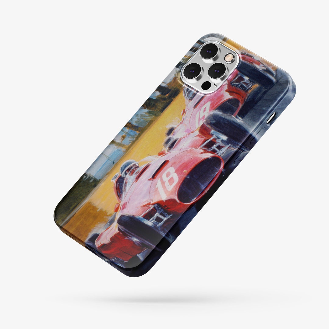 Ferrari F1 Phone Case: Monaco GP Racing Art - Etsy