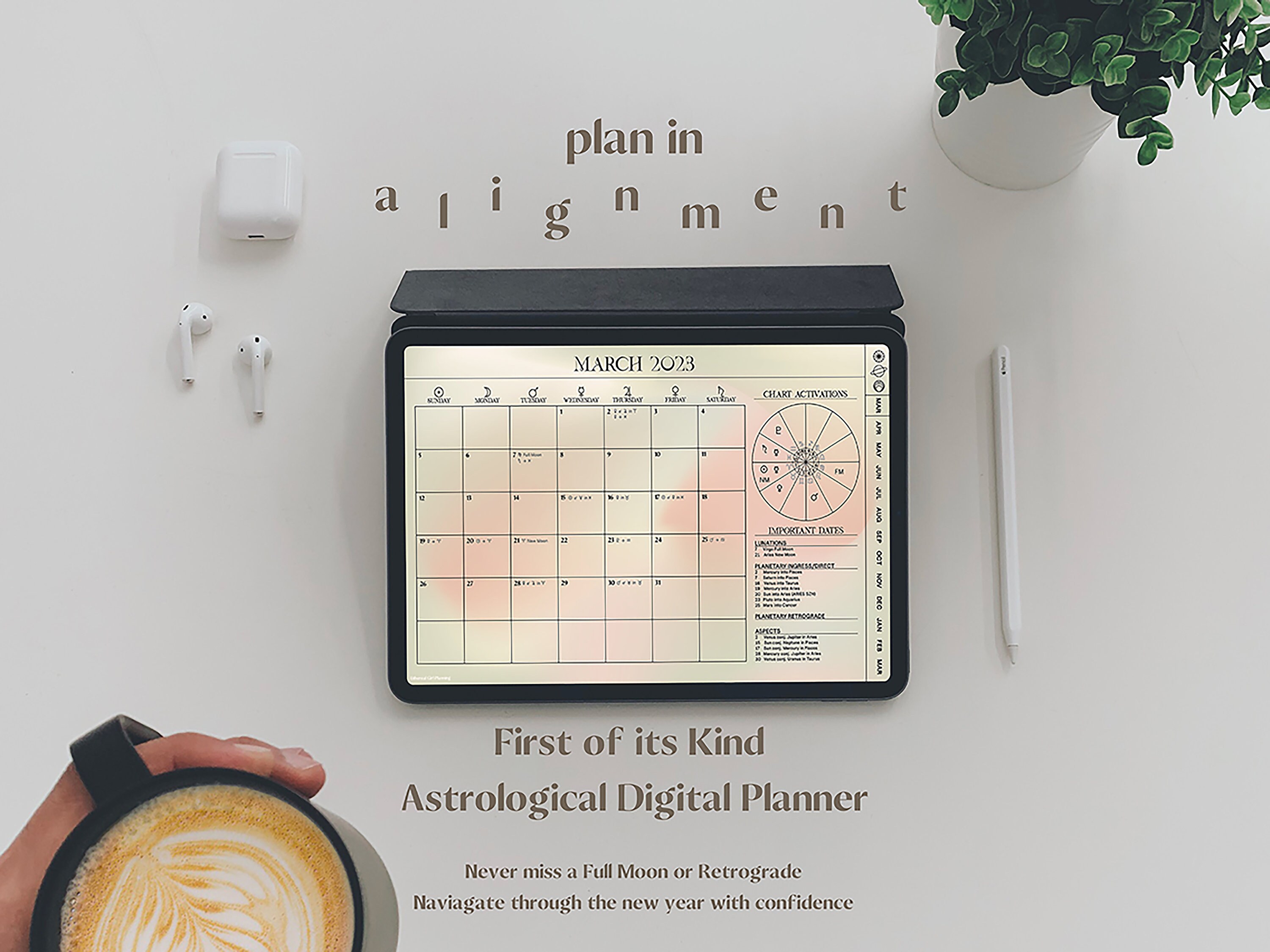 SCORPIO Digital Planner 2023 2024, Astrology Planner 2023, Monthly ...