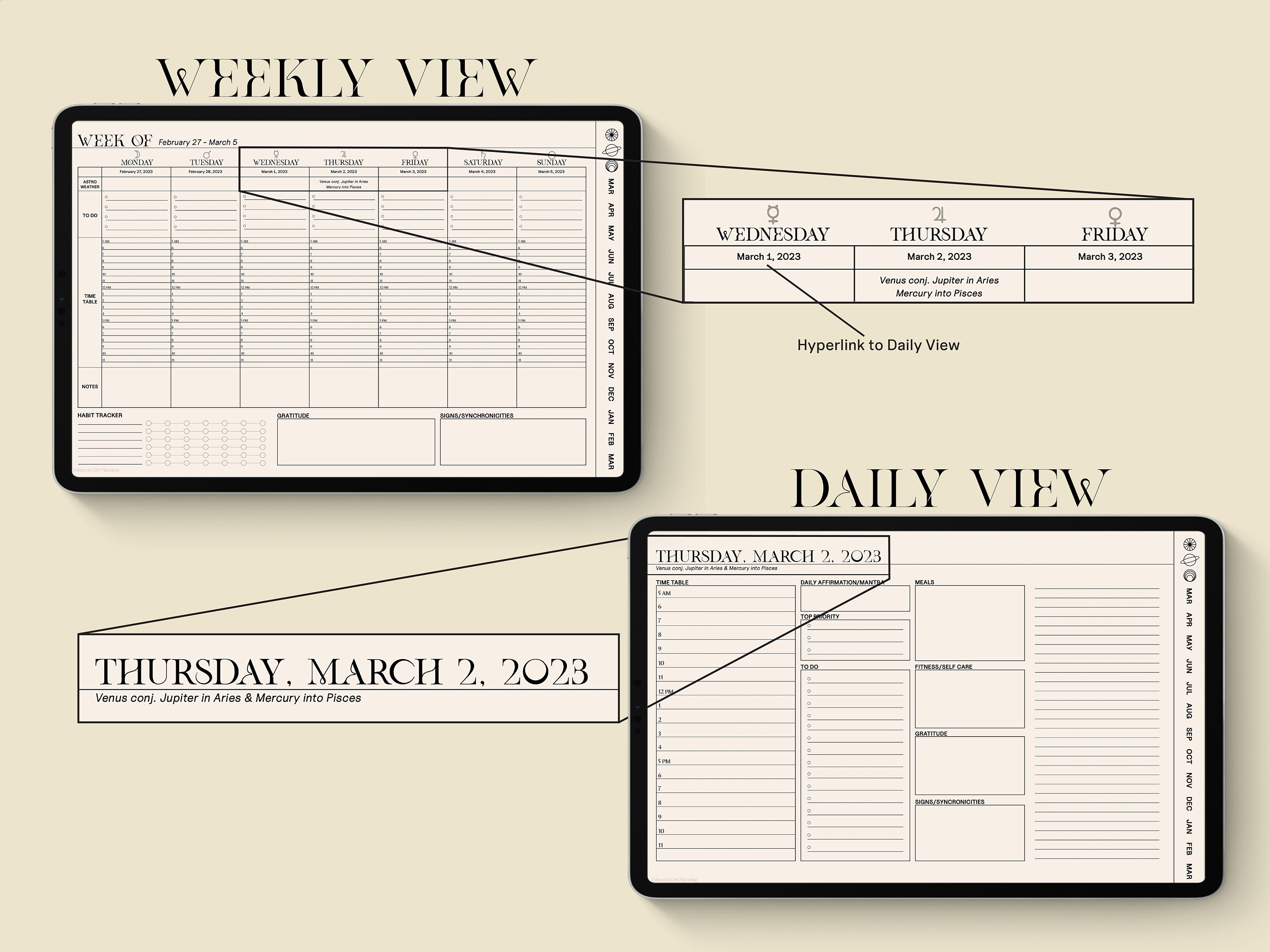 SCORPIO Digital Planner 2023 2024, Astrology Planner 2023, Monthly ...