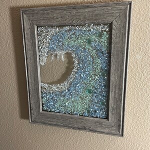 Ocean Waves Coastal Bathroom Decor Beach Wave Art Beach House Decor ...