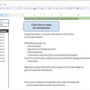 The Ultimate Digital Scoreboard (v3) | Google Sheets - Etsy