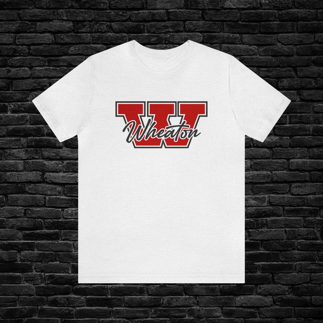 TEE SHIRT | Wheaton Letterman Logo - Etsy