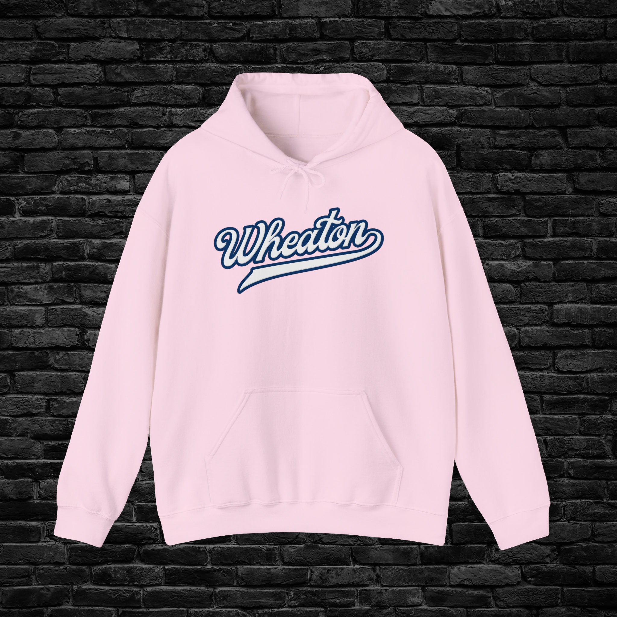 HOODIE | Wheaton Sports Logo - Etsy