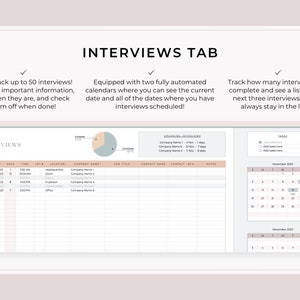 Job Application Tracker Spreadsheet, Google Sheets Job Tracker, Job ...