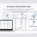 Travel Agent Planner, Travel Agent Spreadsheet Template, Digital Trip ...