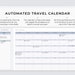 Travel Agent Planner, Travel Agent Spreadsheet Template, Digital Trip ...