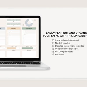 To Do List Template for Google Sheets, Digital to Do List Spreadsheet ...
