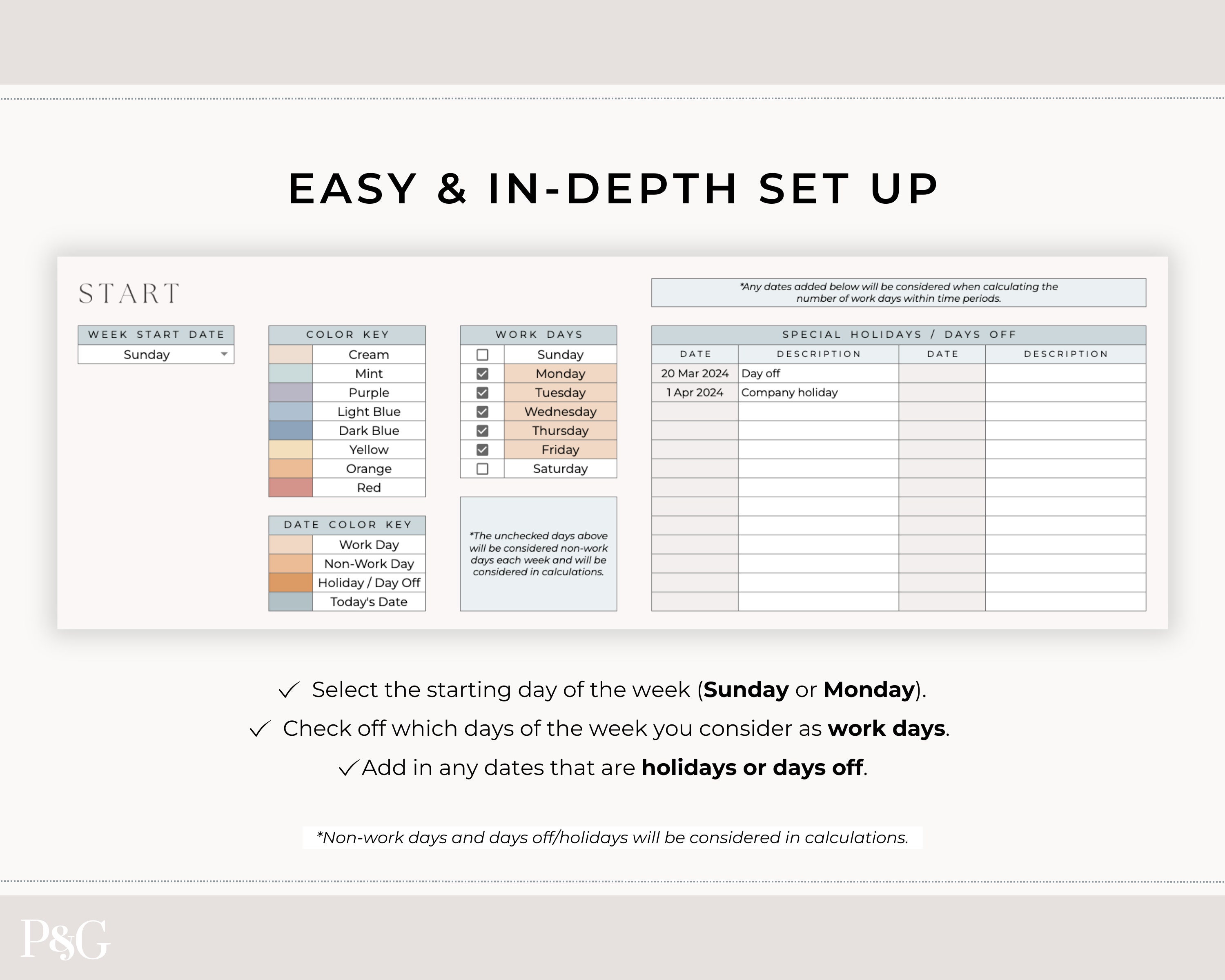 Gantt Chart Google Sheets Template, Automated Project Timeline, Project ...