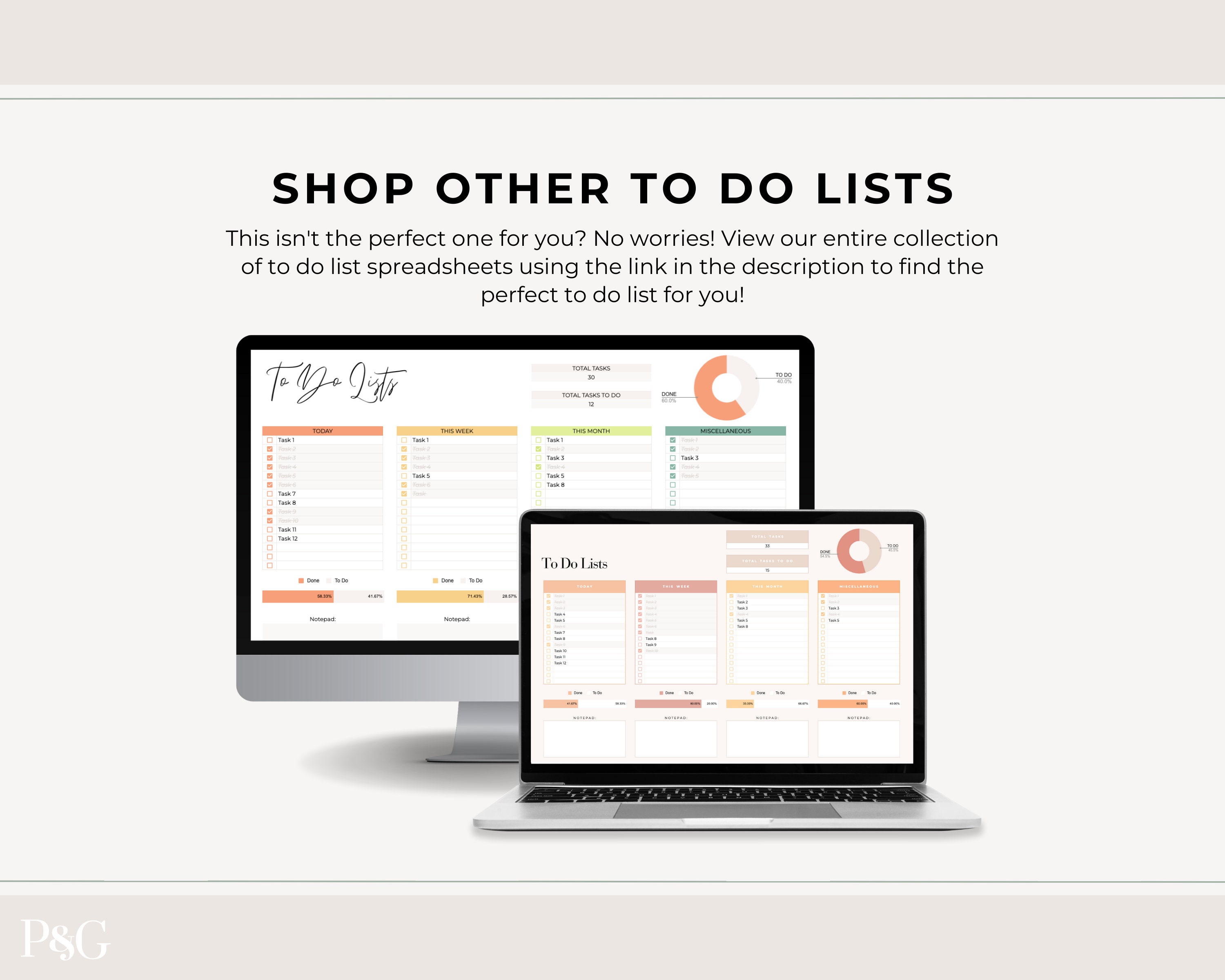 To Do List Template for Google Sheets, Digital to Do List Spreadsheet ...