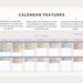 Google Sheets Content Calendar Spreadsheet, Social Media Content ...