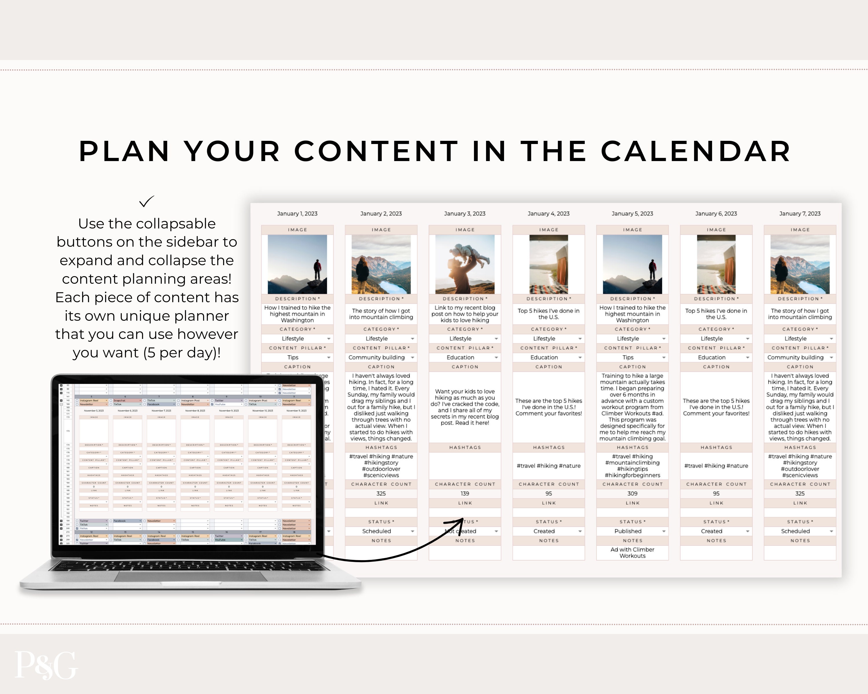 Content Creator BUNDLE, Content Creator Planner, Influencer Planner ...