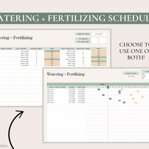 Garden Planner and Log Spreadsheet, Gardening Planner Google Sheets ...
