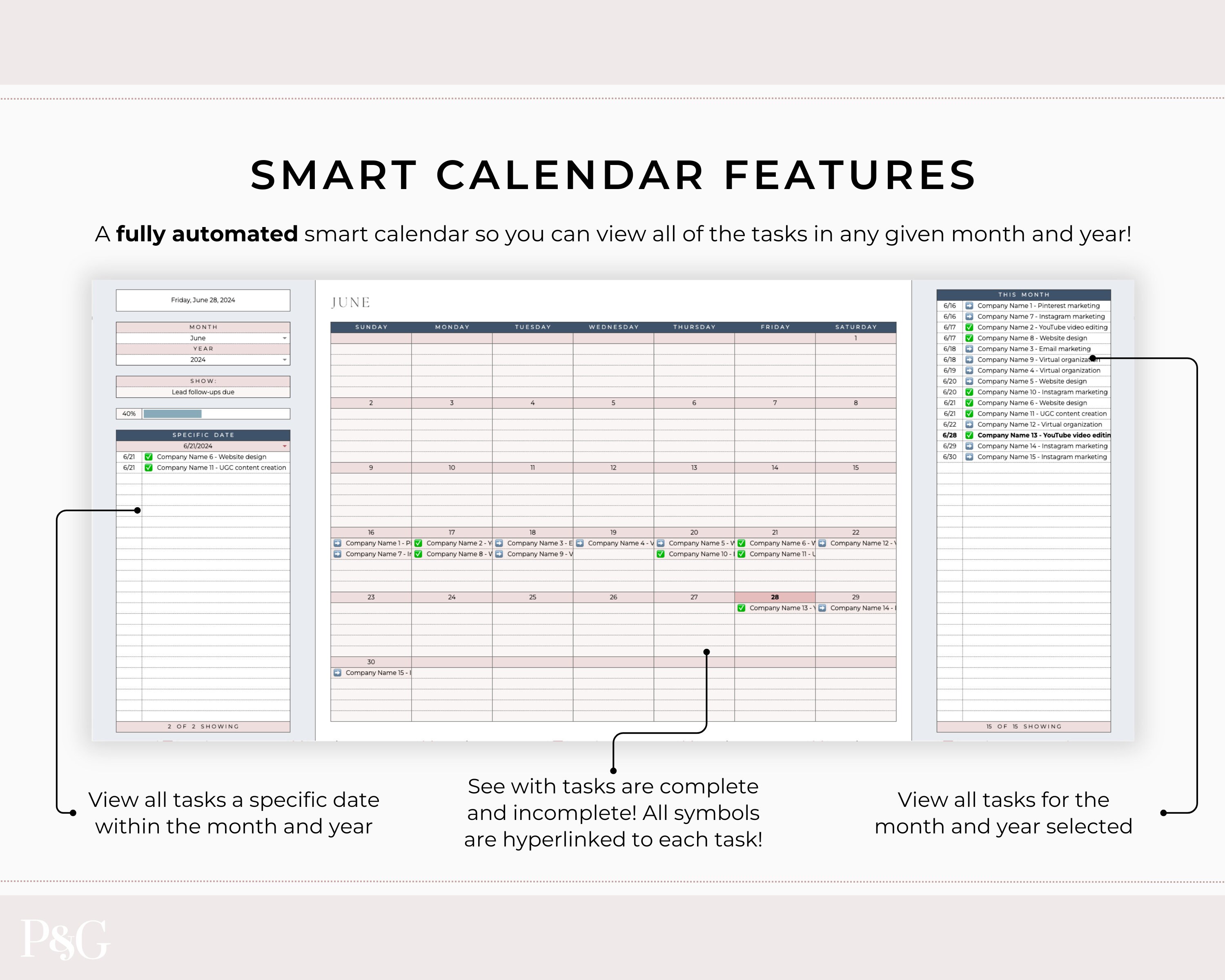 Lead Tracker Google Sheets Template, Client and Lead Management ...
