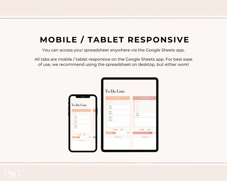 Digital to Do List Google Sheets, Editable to Do List Spreadsheet, Task ...