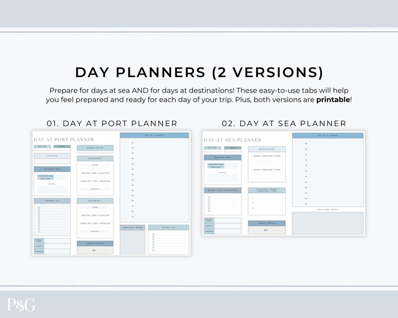 Digital Cruise Planner Spreadsheet, Cruise Packing List, Cruise ...