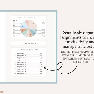 Assignment Tracker Spreadsheet, Google Sheets Assignment Tracker ...