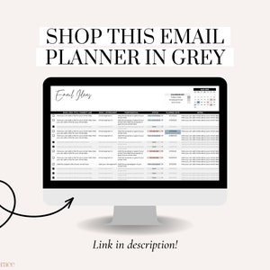 Email Marketing Tracker, Email Content Planner Spreadsheet, Google ...