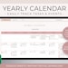 Google Sheets Calendar Template, Editable Calendar Spreadsheet, Task ...
