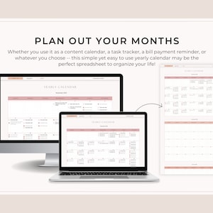Google Sheets Calendar Template, Editable Calendar Spreadsheet, Task ...