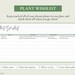 Google Sheets Houseplant Tracker, Plant Tracker Spreadsheet, Digital ...